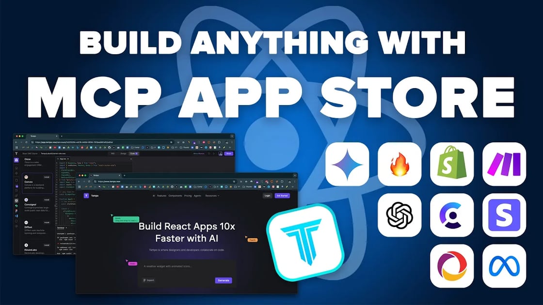 Build Anything With Tempo AI & MCP App Store - HUGE Update! | Build Apps With AI